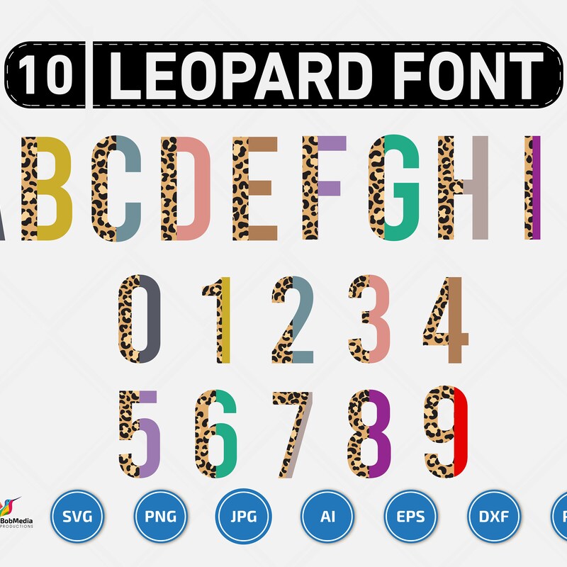 Pastel Leopard Print - Etsy