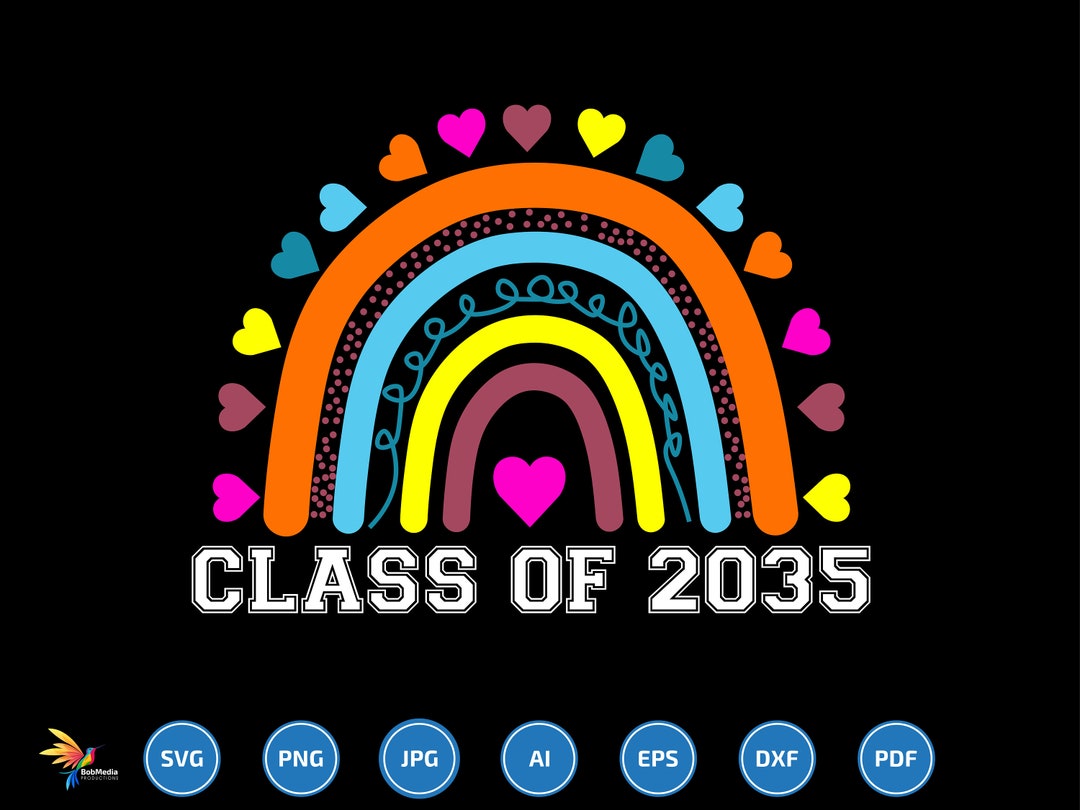 Class of 2035 Svg Class of 2035 Png Graduate 2022 Back to - Etsy