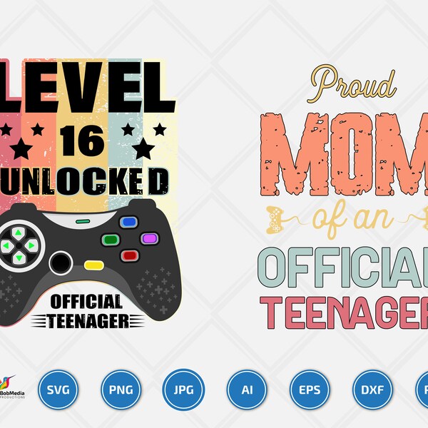 Official Teenager Svg - Etsy