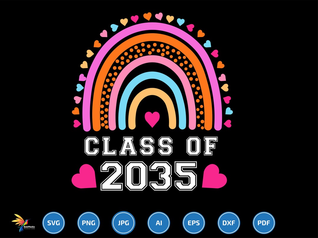 Class of 2035 Svg , Class of 2035 Png, Graduate 2022 , Back to School ...