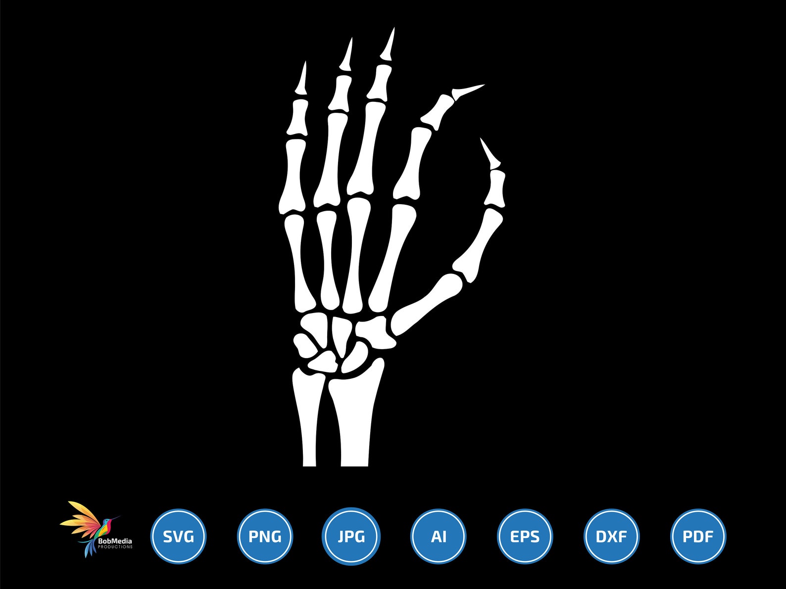 Skeleton Hand Svg Bundle Peace Sign Svg Peace Hand Sign Svg - Etsy UK