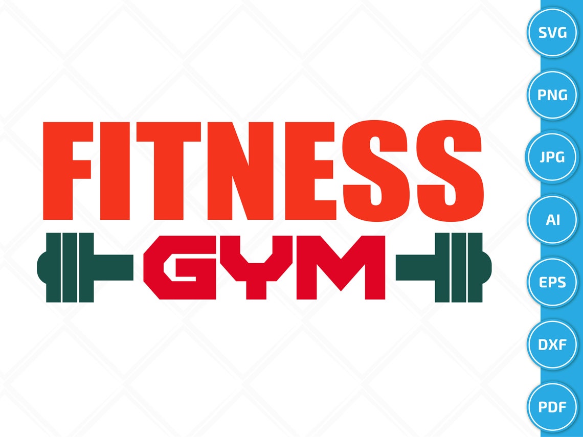 Fitness Gym GYM Svg Png Dxf Muscles Svg Gym Life SVG | Etsy