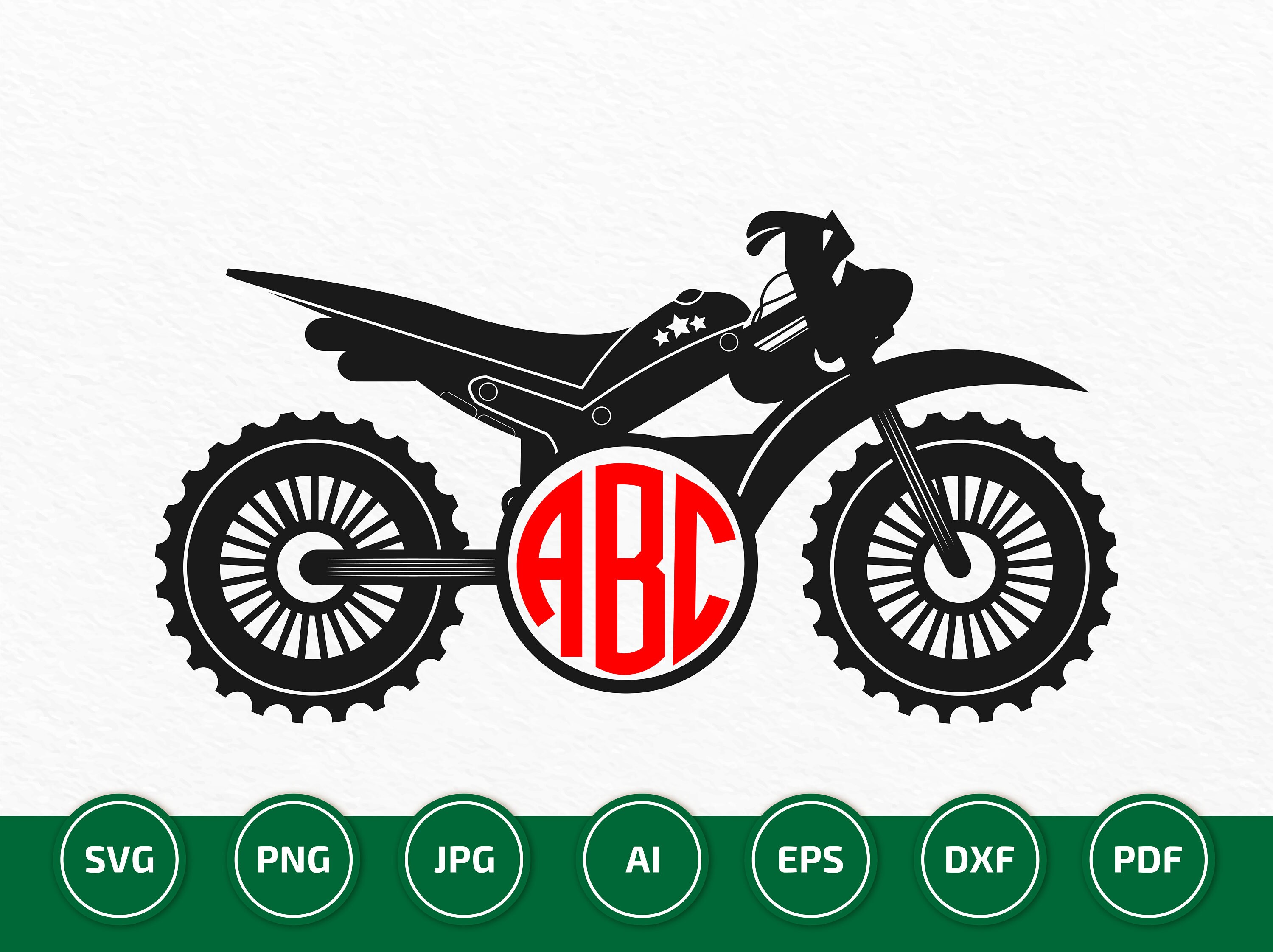 Motocross Svg Motocross Silhouette Motocross Cut File - Etsy