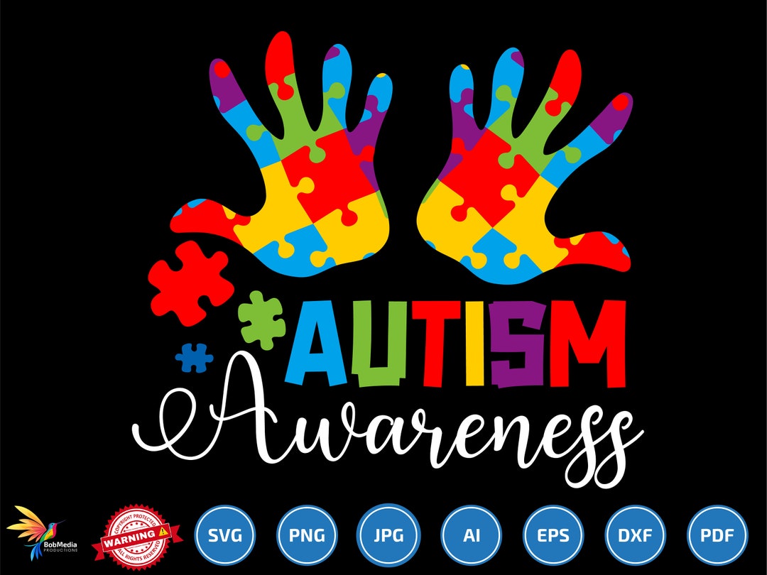 Autism Awareness Svg Png, Puzzle Svg, Autism Ribbon Svg, Autism Quote ...