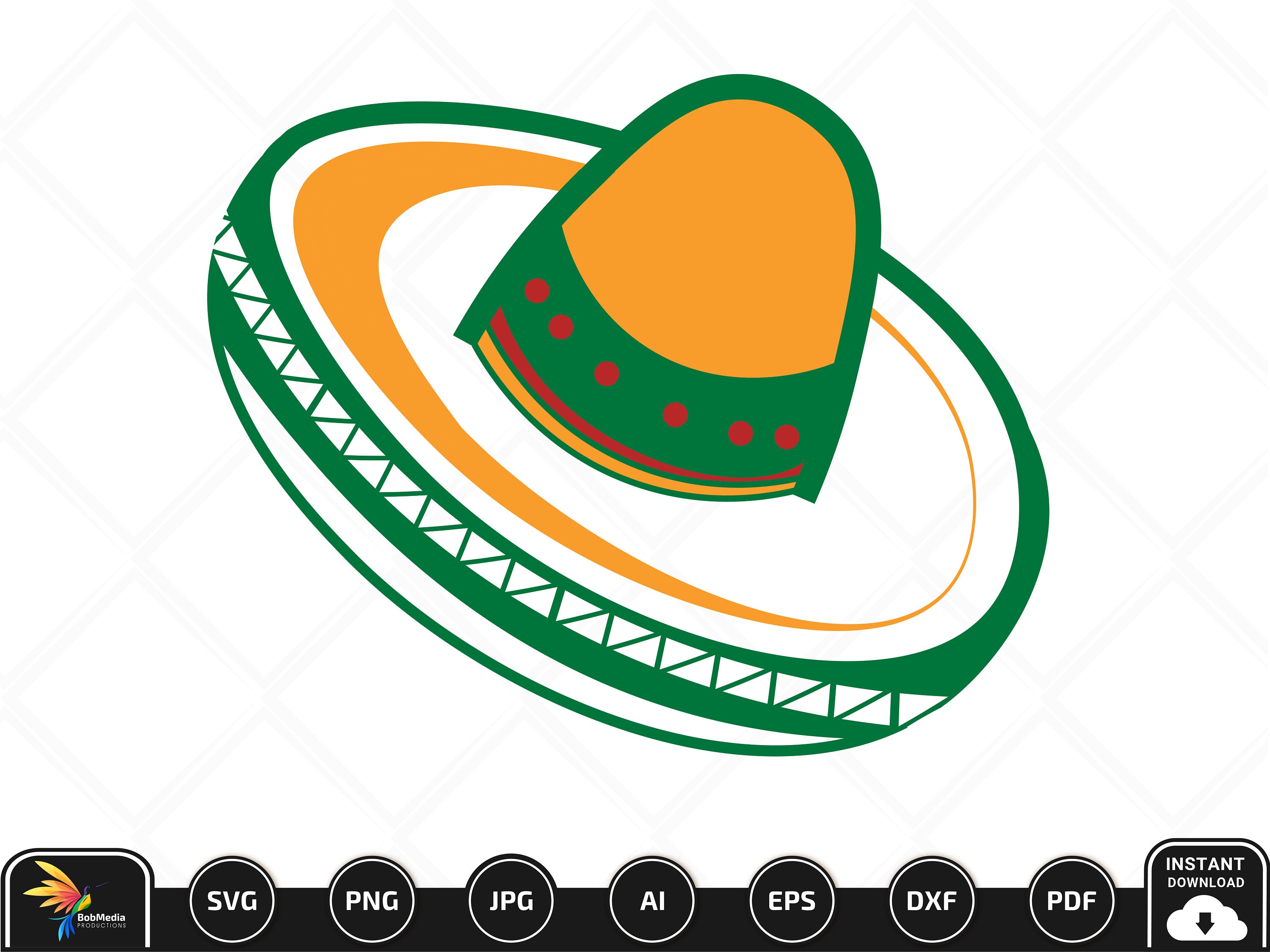 Sombrero Svg Mexican Fiesta Svg sombrero Mexico Mexican | Etsy