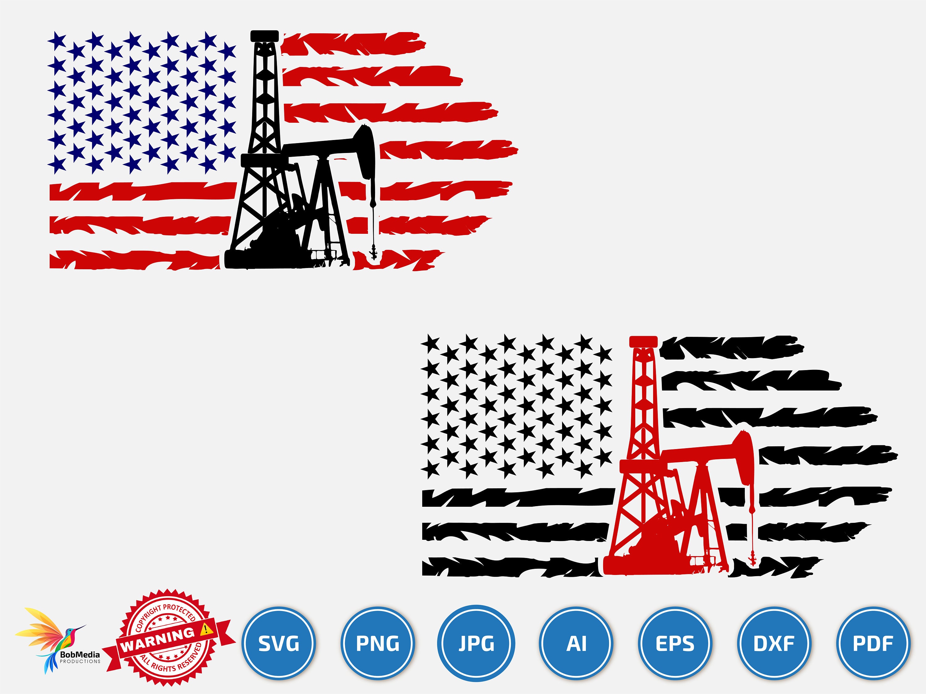 Oilfield Flag Svg USA Flag Oilfield Svg Oilfield Worker Svg - Etsy ...