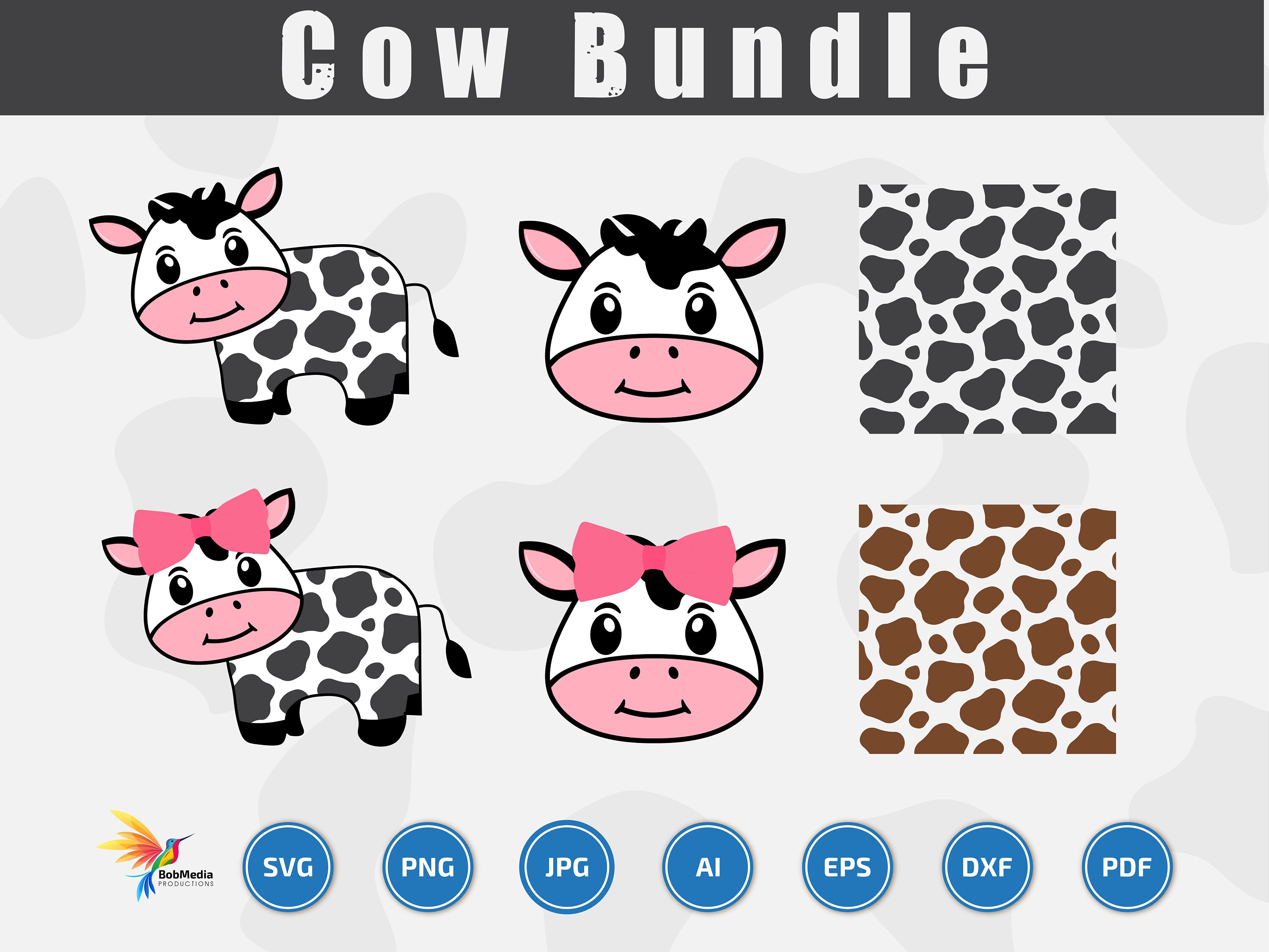 Cute Cow Svg Baby Cow Svg Cow Svg Cow Clipart Cow Cartoon - Etsy UK