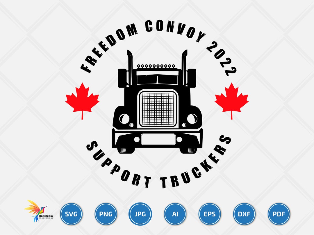 Freedom Convoy Svg Png, Freedom Convoy 2022, I Support Freedom, Convoy ...