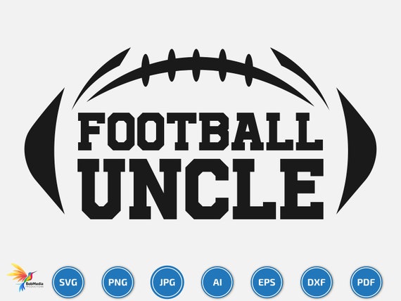 Football Uncle Svg Football Svg Football Name Football - Etsy