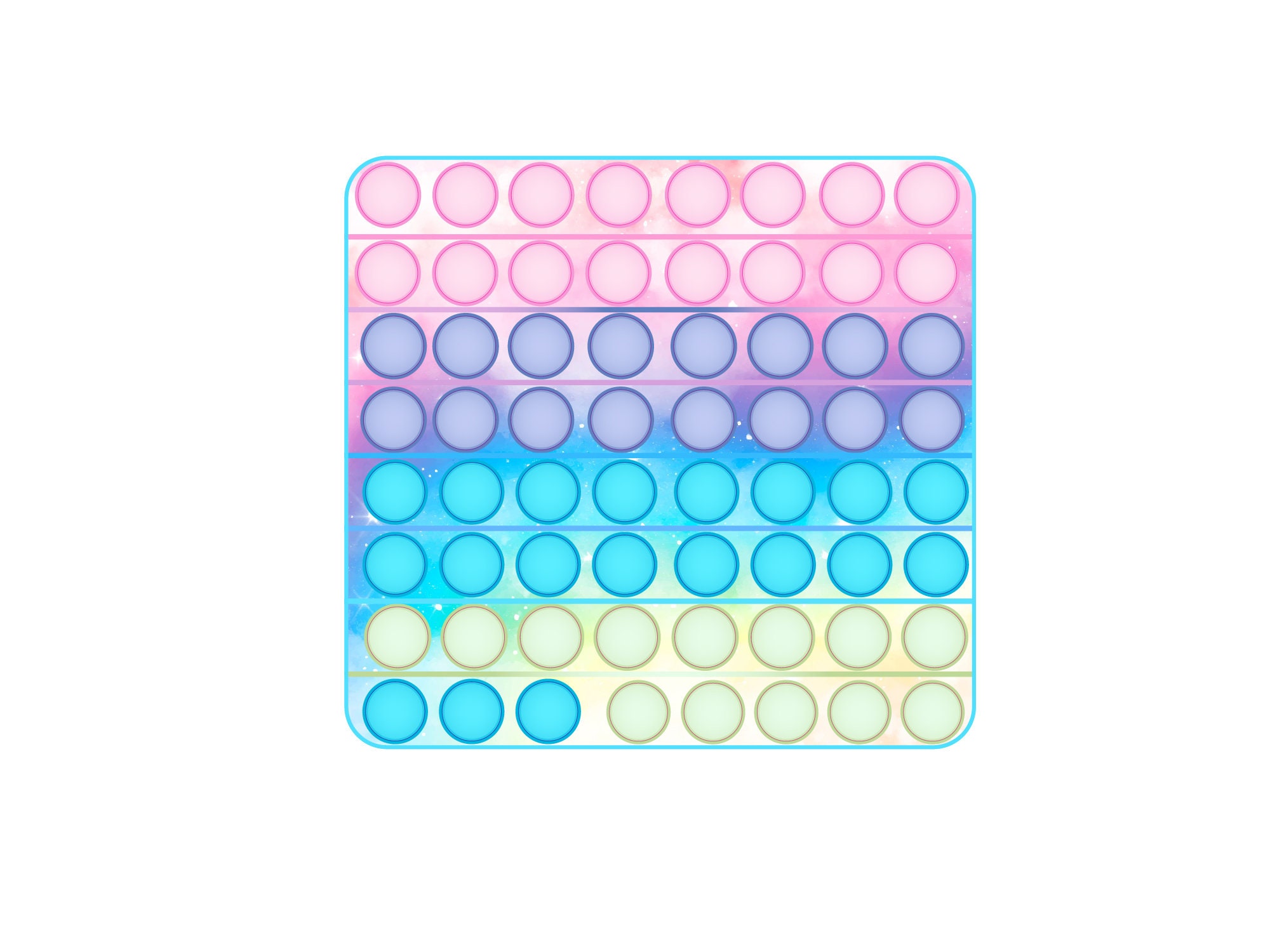 Pop It Digital Clipart Pop It Candy PNGJPGPDF Instant | Etsy