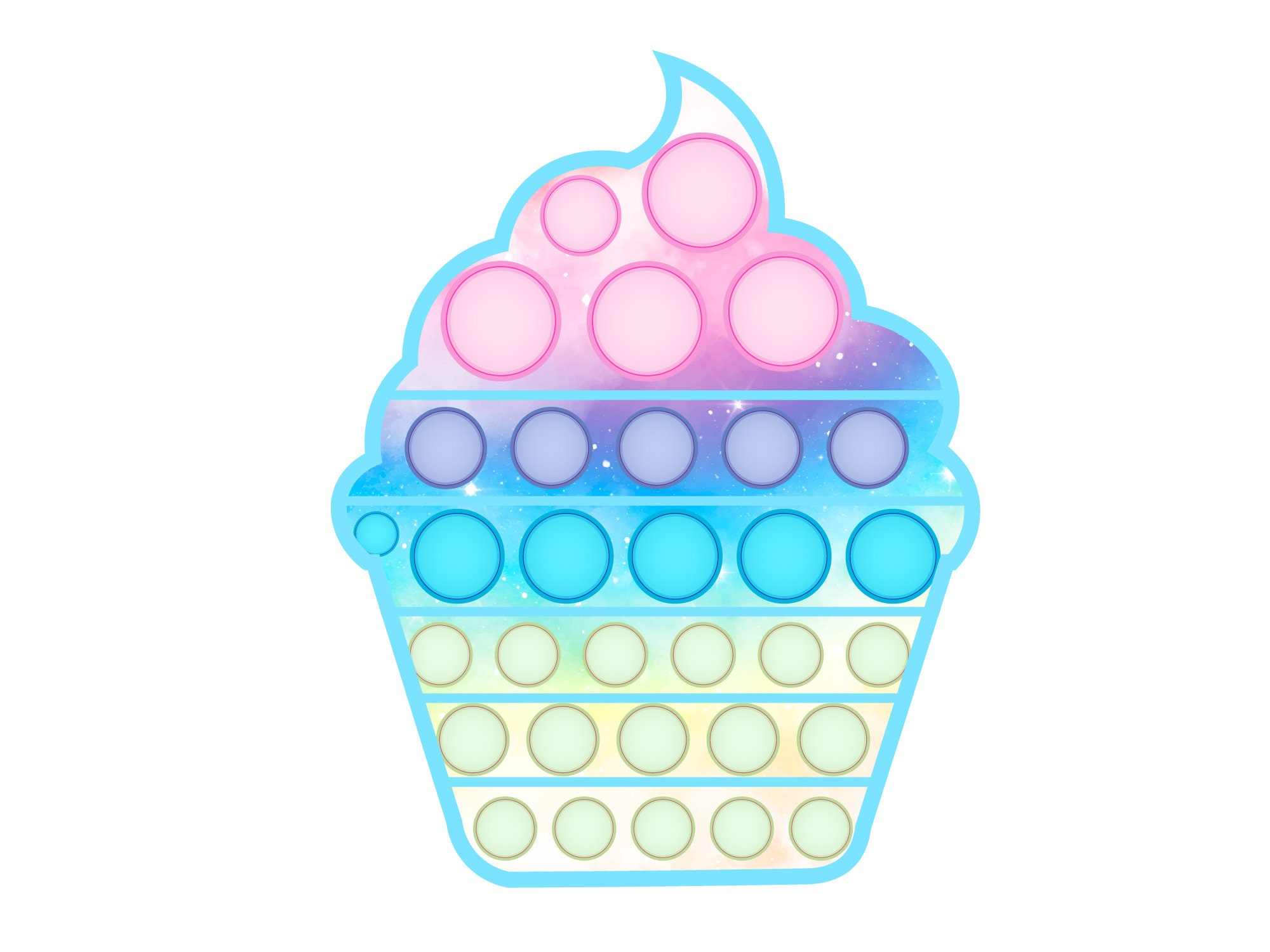 Pop Its Pop It Pop It Pop It Digital Clipart Pop It - Etsy