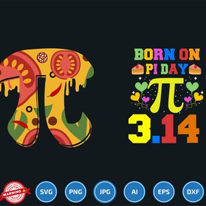 Pi Day Svg Bundle Png, Happy Pi Day Svg, 3.14 Svg, Math is A Piece of ...