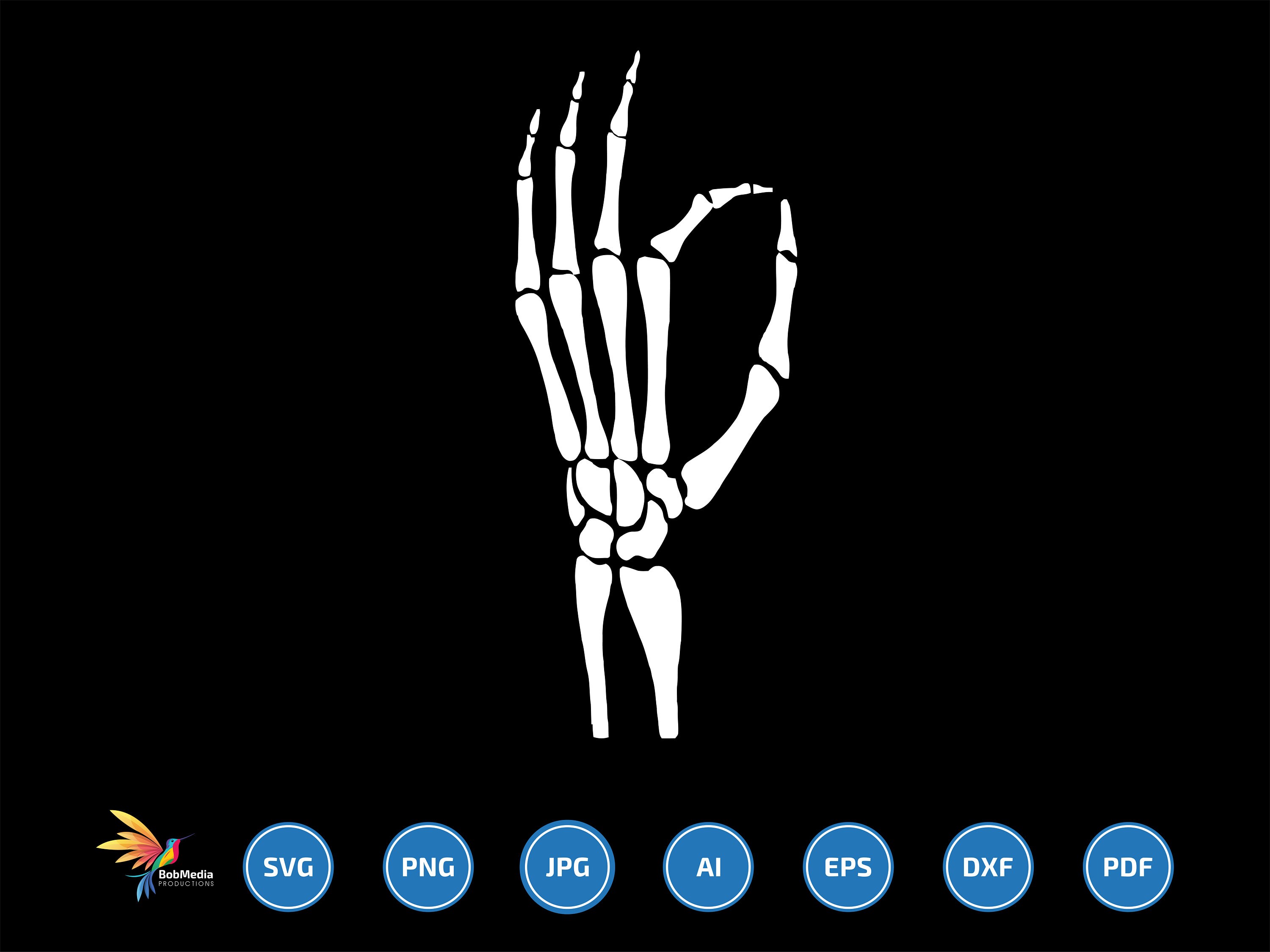 Skeleton Hand Svg Bundle Peace Sign Svg Peace Hand Sign Svg - Etsy UK