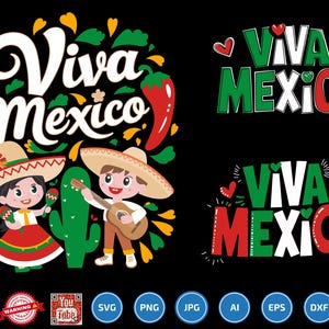 Viva Mexico SVG, Mexico Svg, September 16th Svg, Mexican Independence ...