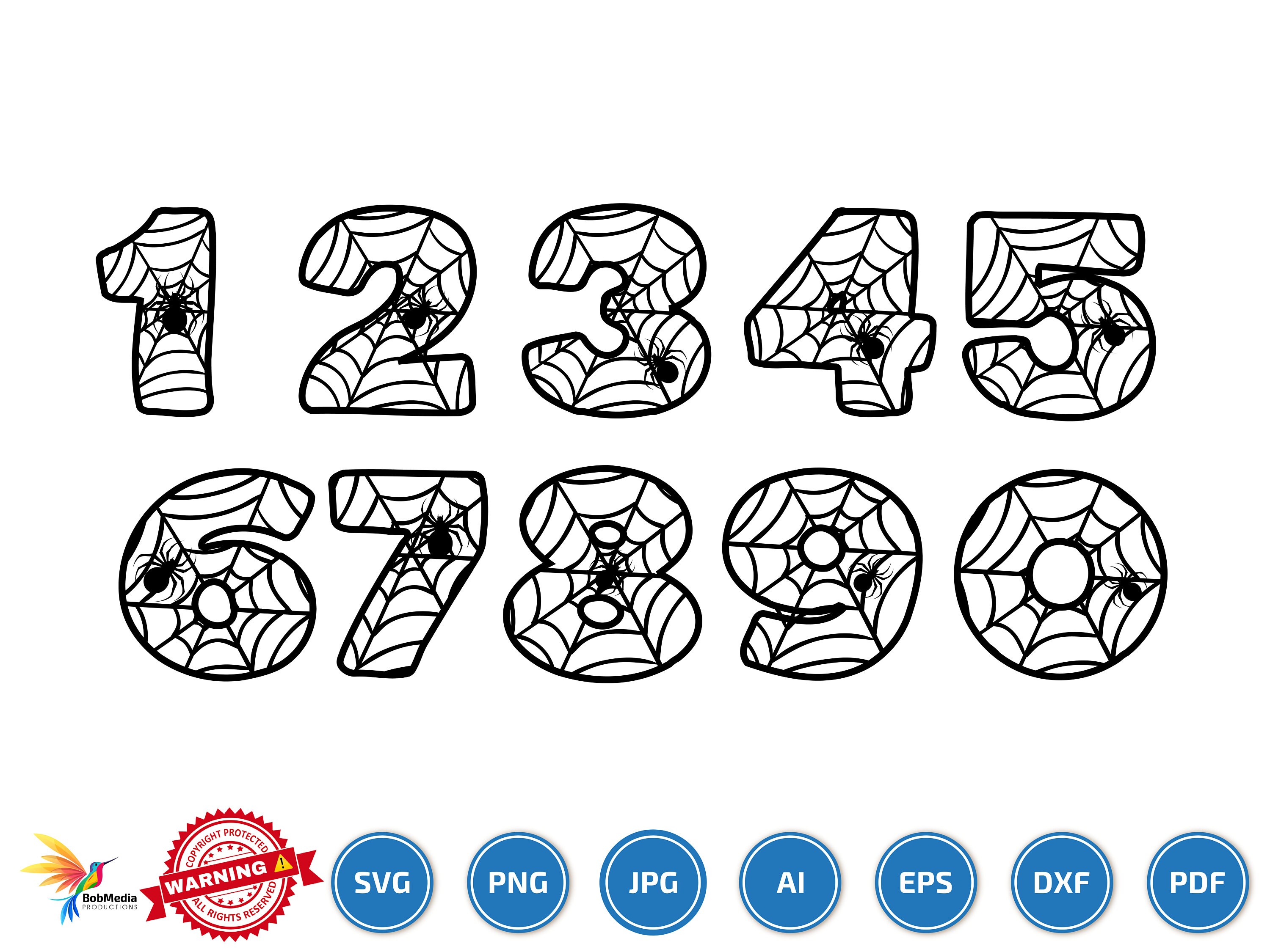 Spider Alphabet Svg Spider Font Svg Spider Svg Spider Web - Etsy Australia