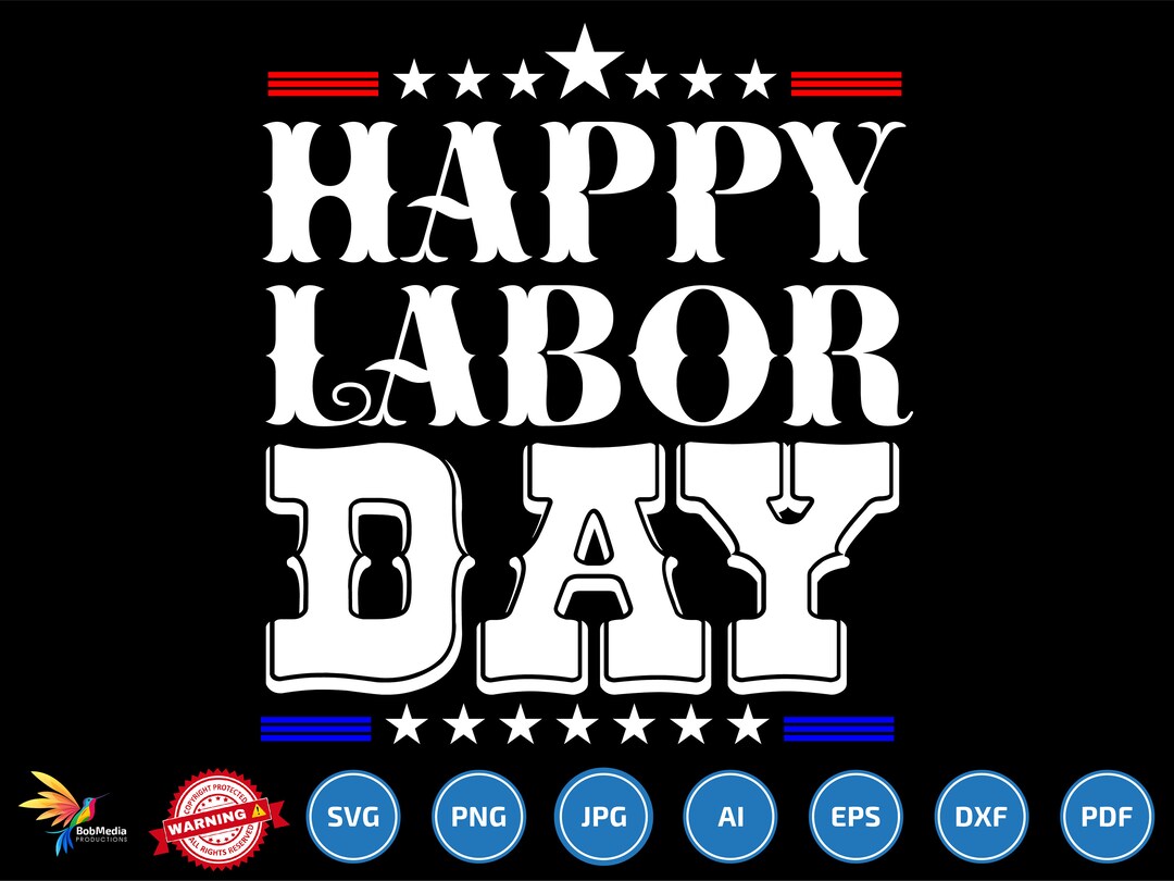 Happy Labor Day SVG Png, Labor Day Silhouettes, Workers Day Svg ...