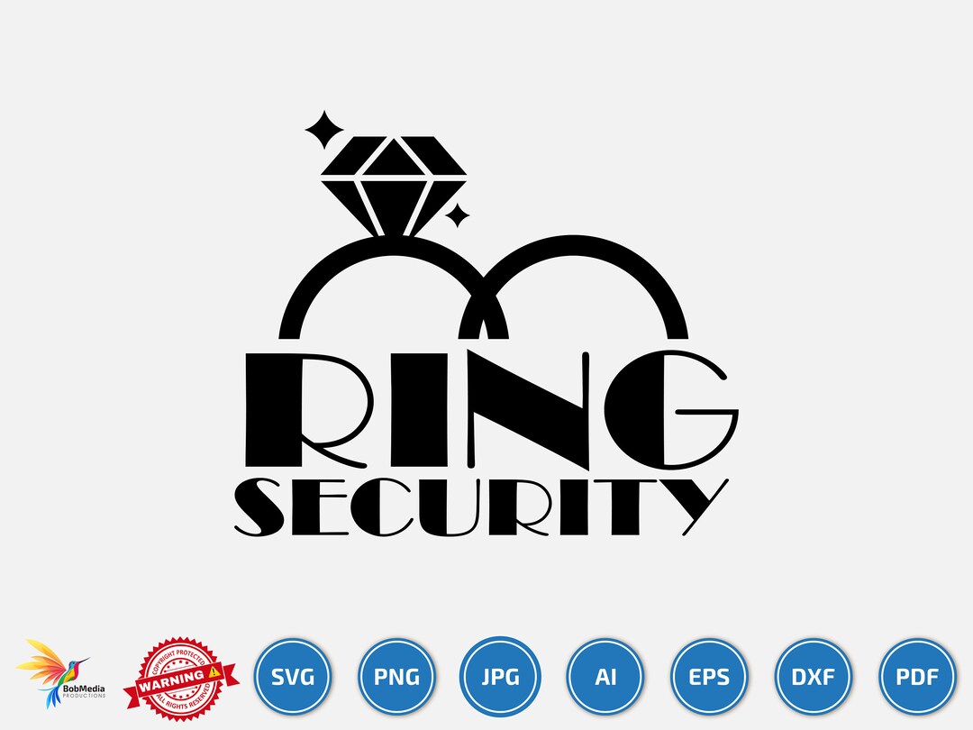 Ring Security Svg Png , Ring Security Badge Svg, Wedding Ring Png ...