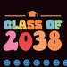 Groovy Back to School Class of 2038 Svg Bundle , Graduate 2022 , Back ...