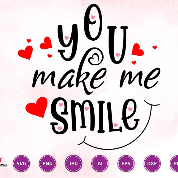 Smile Cut File - Etsy