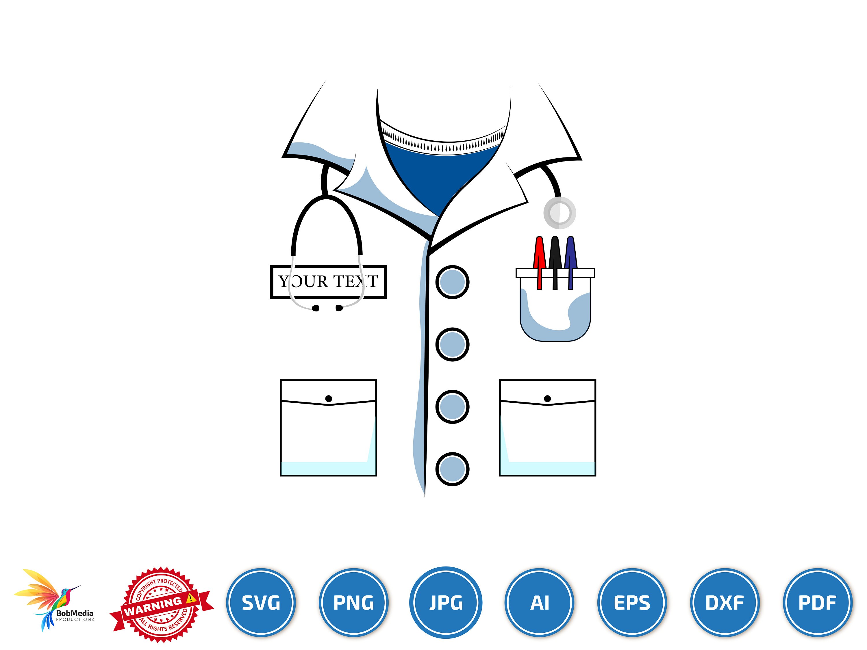 Doctor Shirt Svg Png Bundle Doctor Jacket Svg Nurse Uniform - Etsy