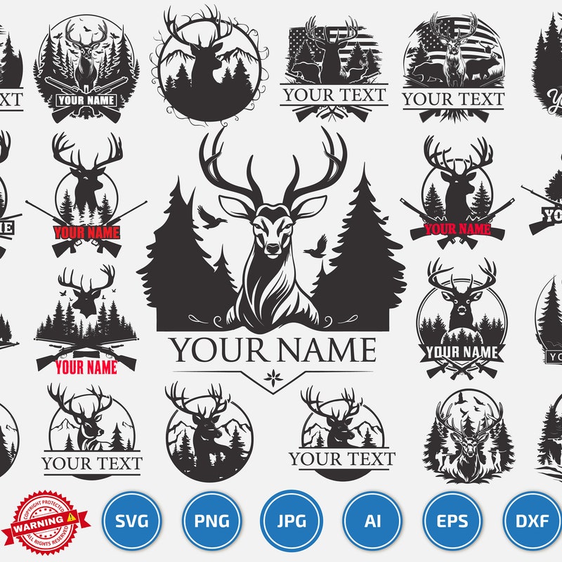 Hunting Svg - Etsy
