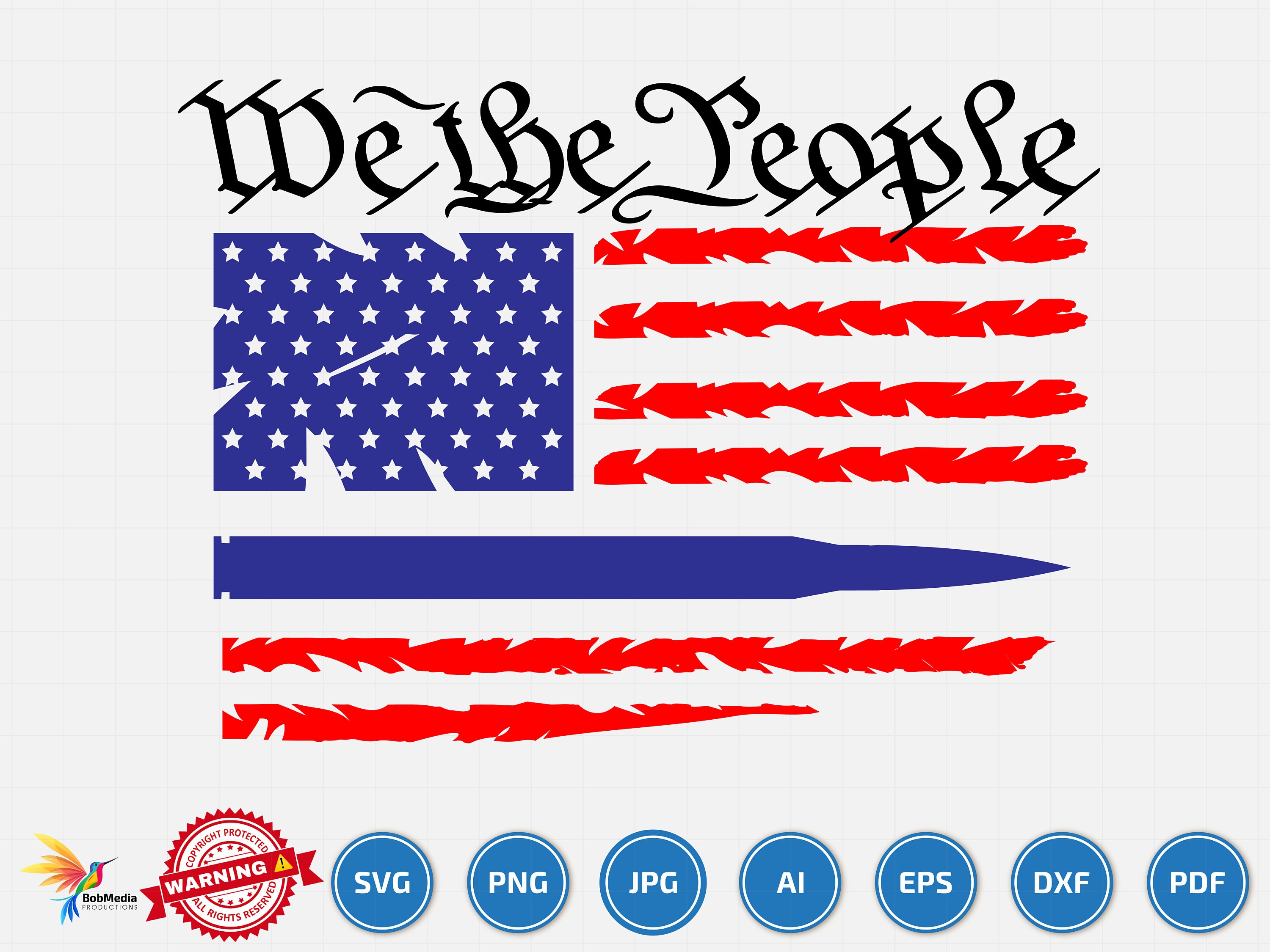We the People Flag Svg USA Flag Svg Fourth of July Svg - Etsy Singapore