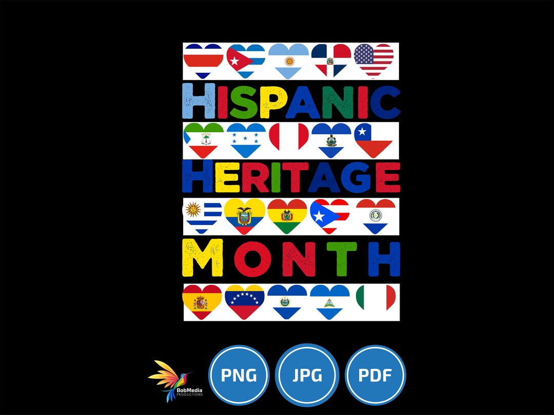 Hispanic Heritage Month National Hispanic Heritage Month - Etsy