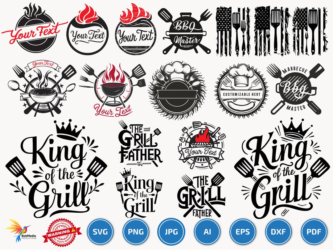 Grilling Svg Png Bundle, Grill Svg, Grillfather Svg, Funny Apron Svg ...