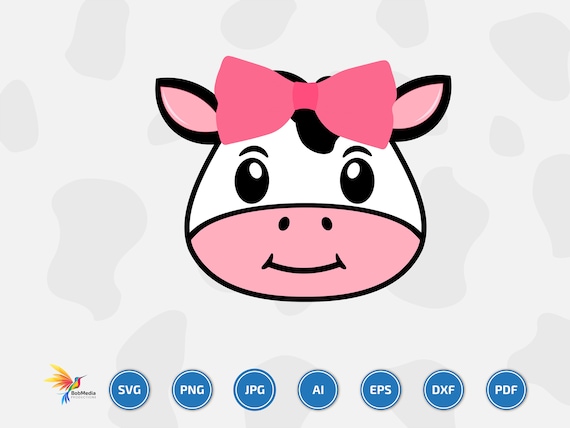 Baby Girl Cow Clipart