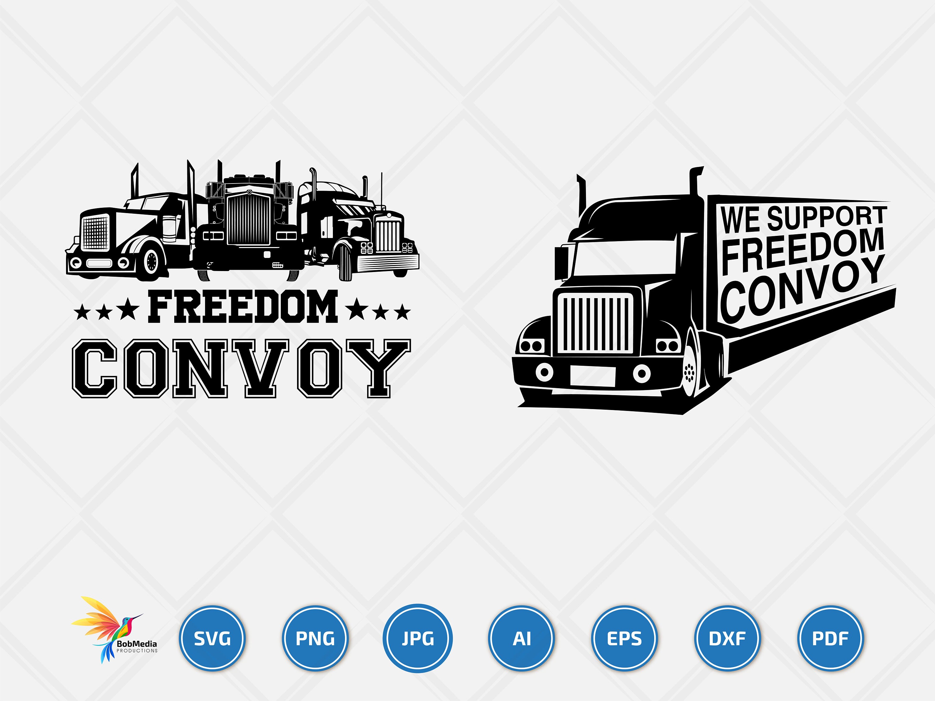 Freedom Convoy SVG Bundlefreedom Convoy 2022I Support - Etsy