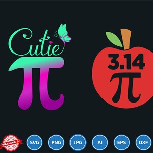 Pi Day Svg Bundle Png, Happy Pi Day Svg, 3.14 Svg, Math is A Piece of ...