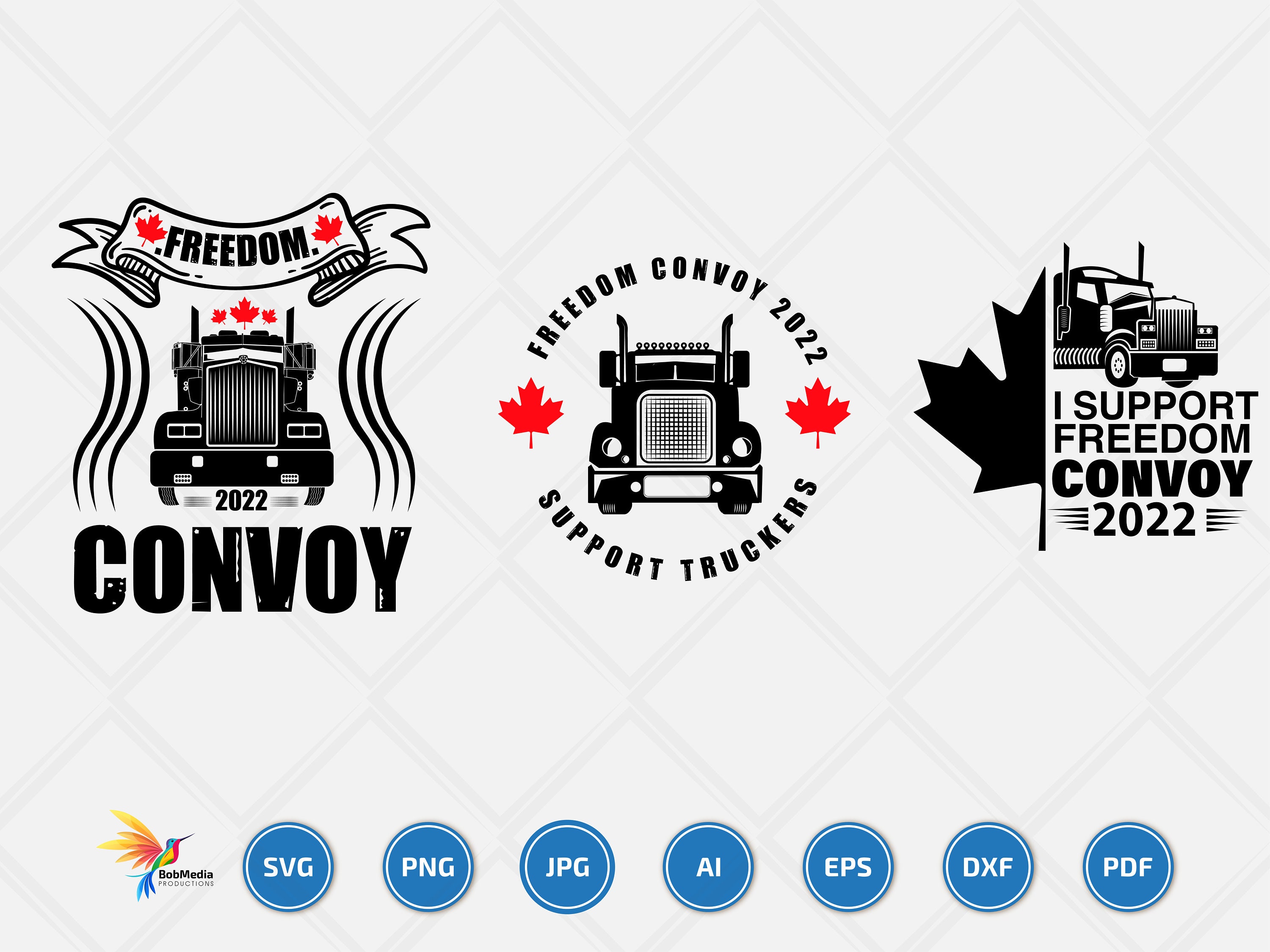 Freedom Convoy SVG Bundlefreedom Convoy 2022I Support - Etsy