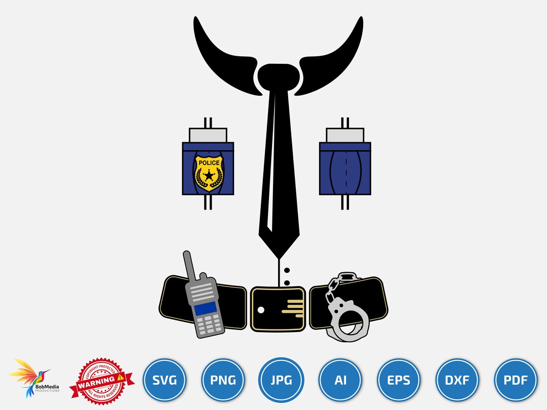 Police Officer Shirt Svg Png , Police Birthday Shirt, Police Uniform ...