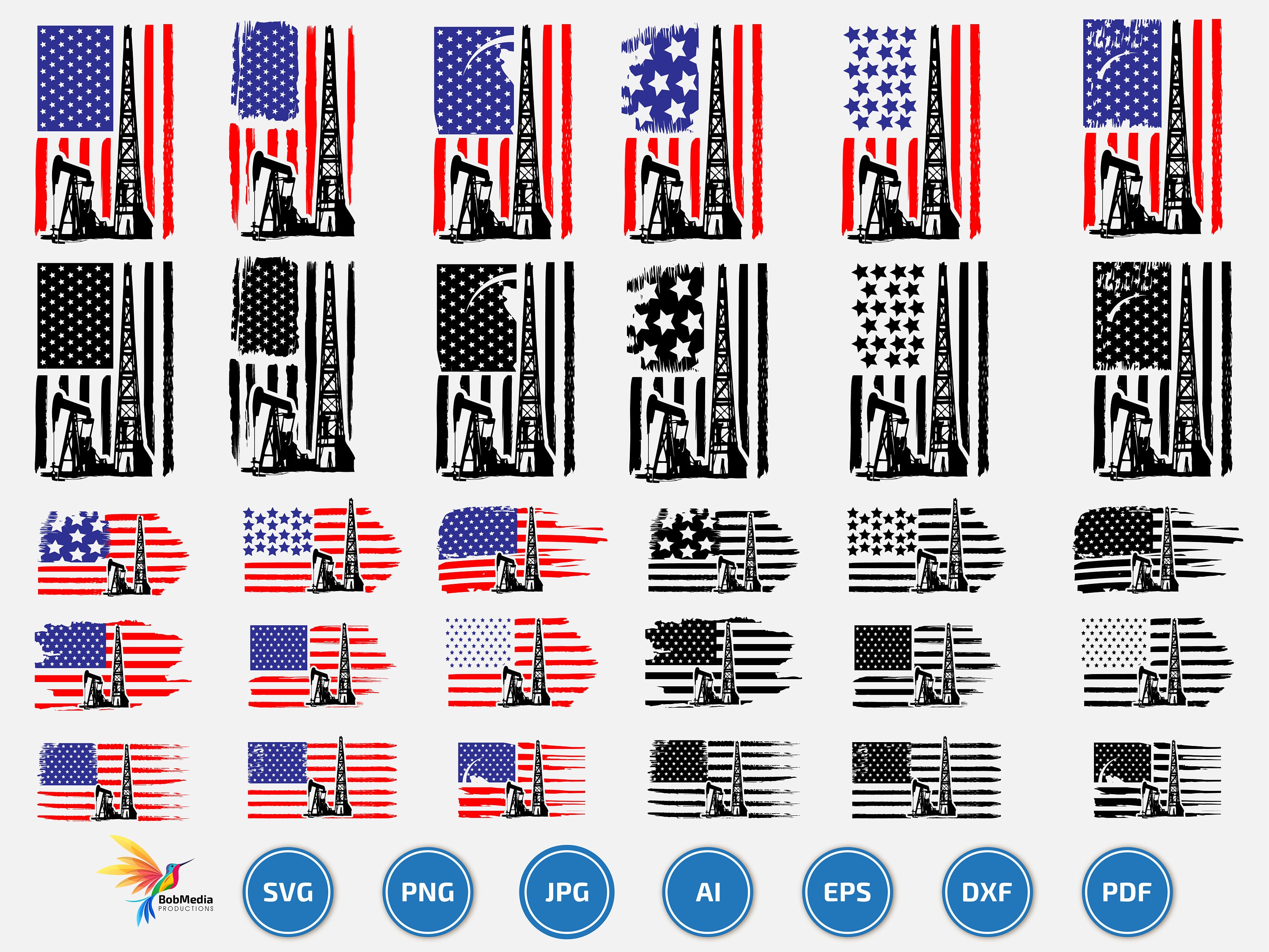 Oilfield Flag Svg American Flag Svg Oilfield Worker Svg - Etsy Australia