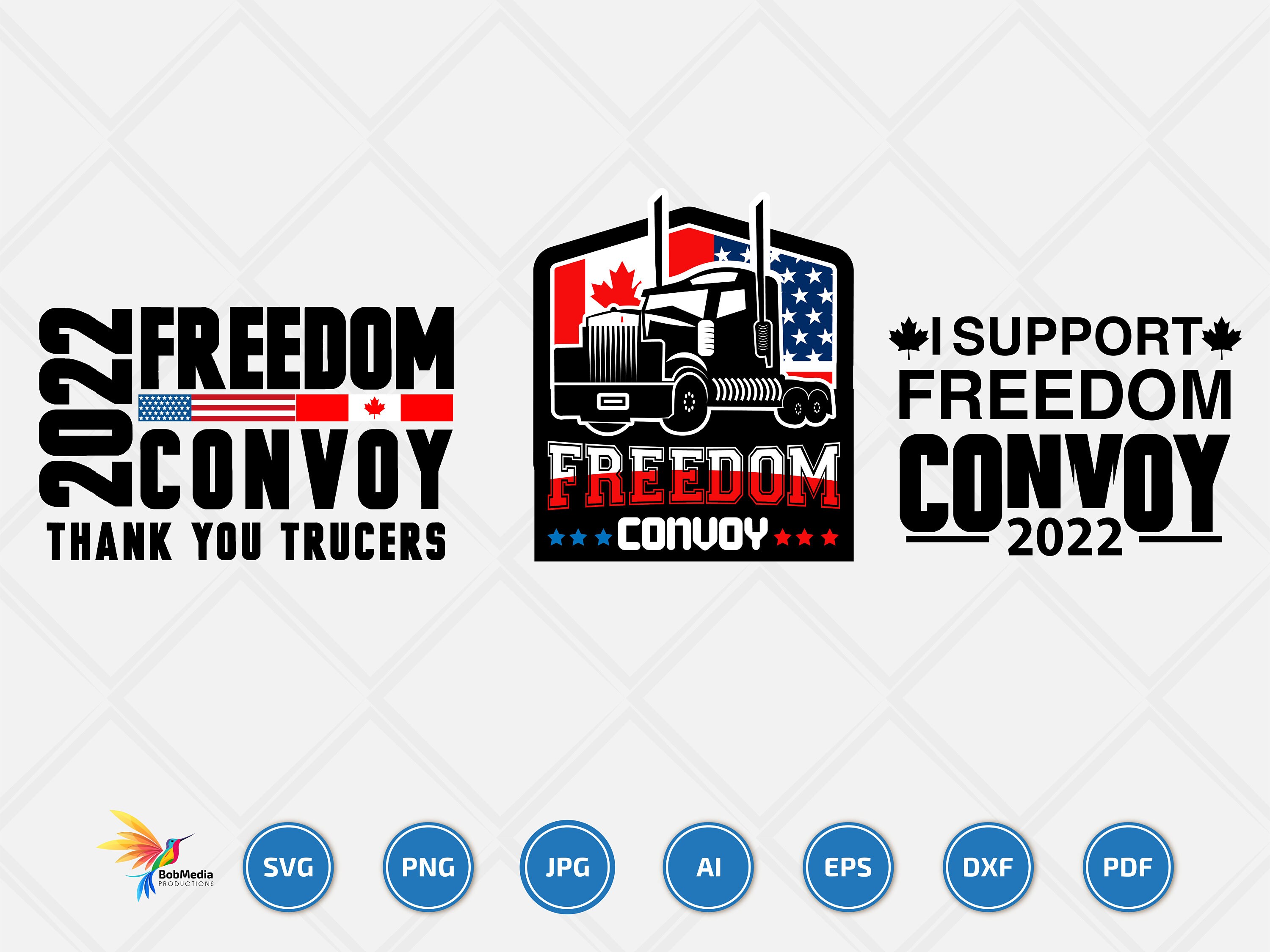Freedom Convoy SVG Bundlefreedom Convoy 2022I Support - Etsy