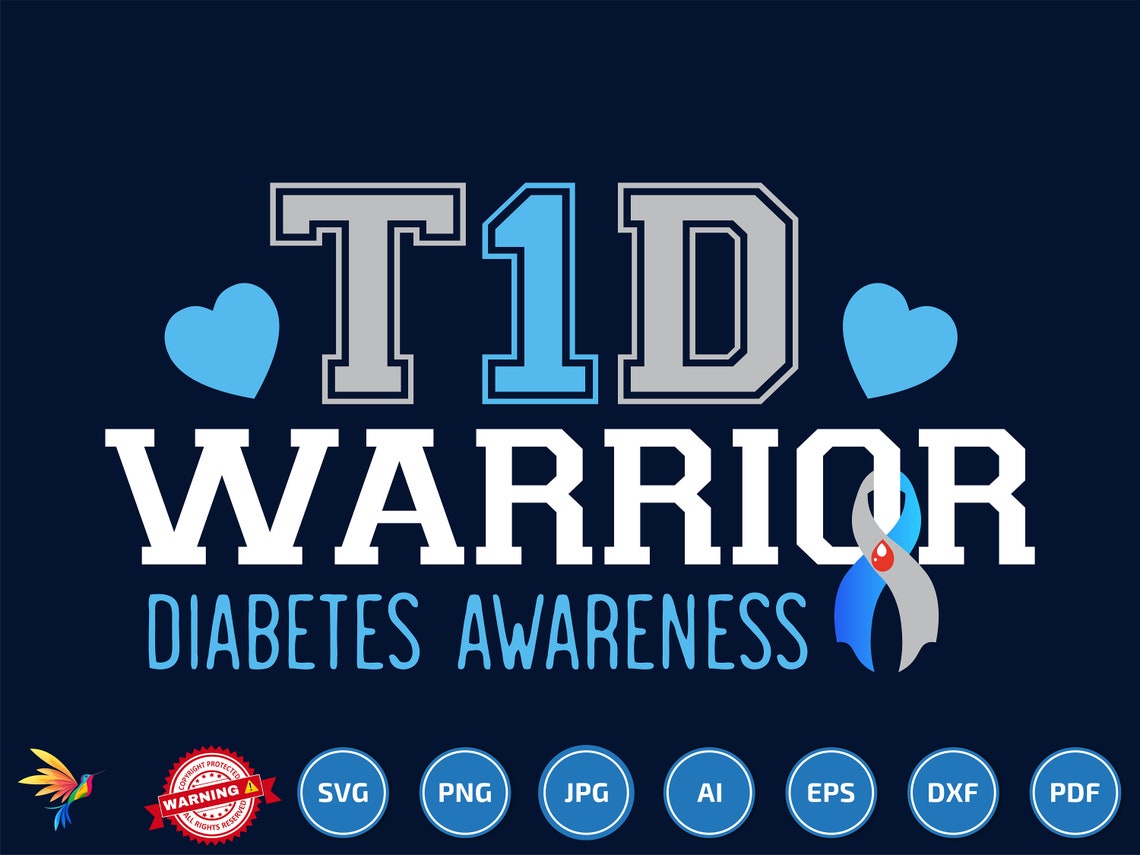 I Wear Blue Diabets Svg Diabetes Svg Blue Ribbon Shirt - Etsy