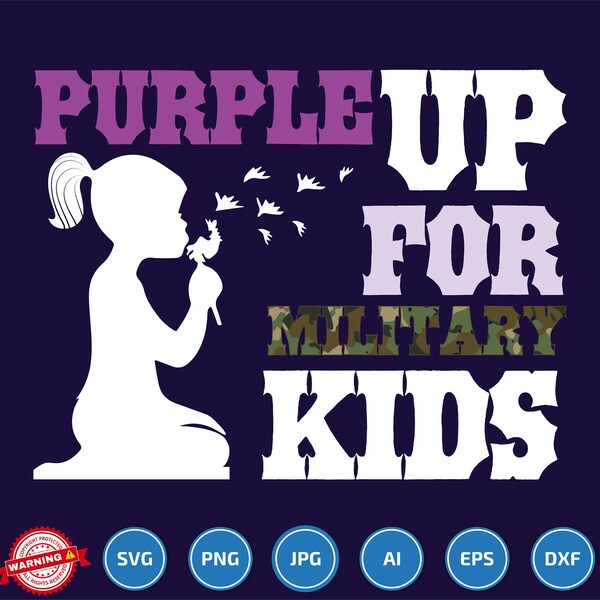 Military Child Dandelion Svg - Etsy