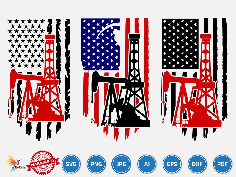 Oilfield Flag Svg USA Flag Oilfield Svg Oilfield Worker Svg - Etsy UK