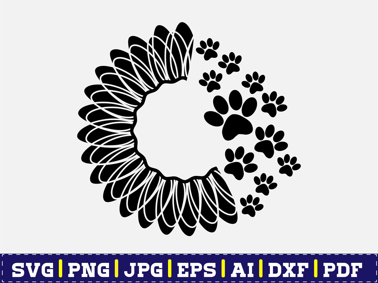 Dog Paw Print SVG Paw Pattern Svg Paw Print Svg Paw Svg - Etsy Canada