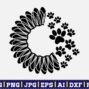 Dog Paw Print SVG Paw Pattern Svg Paw Print Svg Paw Svg - Etsy Canada