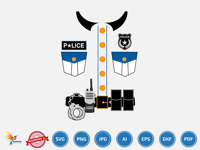 Police Officer Shirt Svg Png Bundle Police Birthday Shirt - Etsy