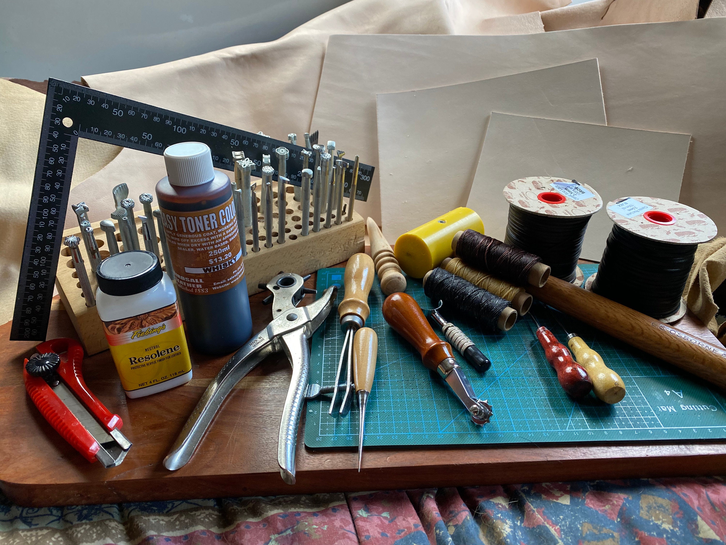 Notebook Hand Tooled Leather - Etsy