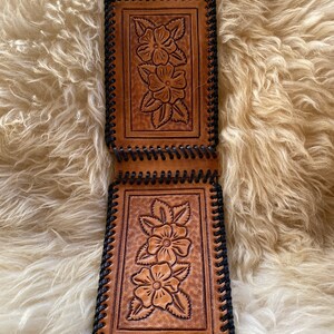 Notebook Hand Tooled Leather | Etsy