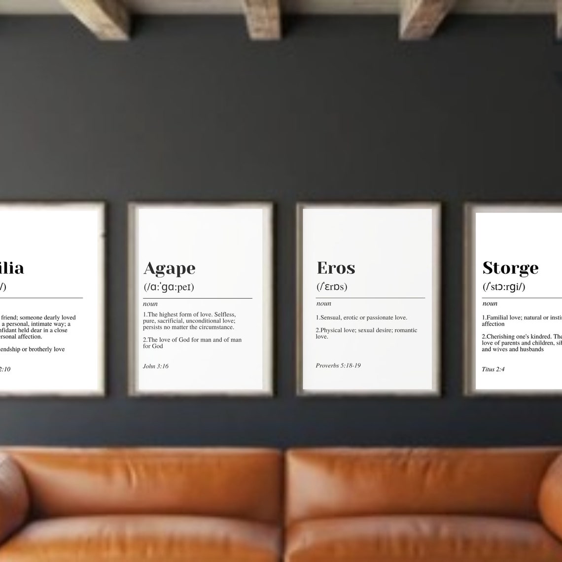 Love; Types of Love; Agape, Eros, Philia, Storge; Definition; Bible ...