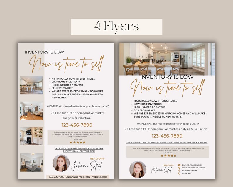 Real Estate Postcards, Real Estate Flyer, Real Estate Marketing ...