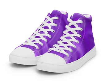 Purple High Tops | Etsy