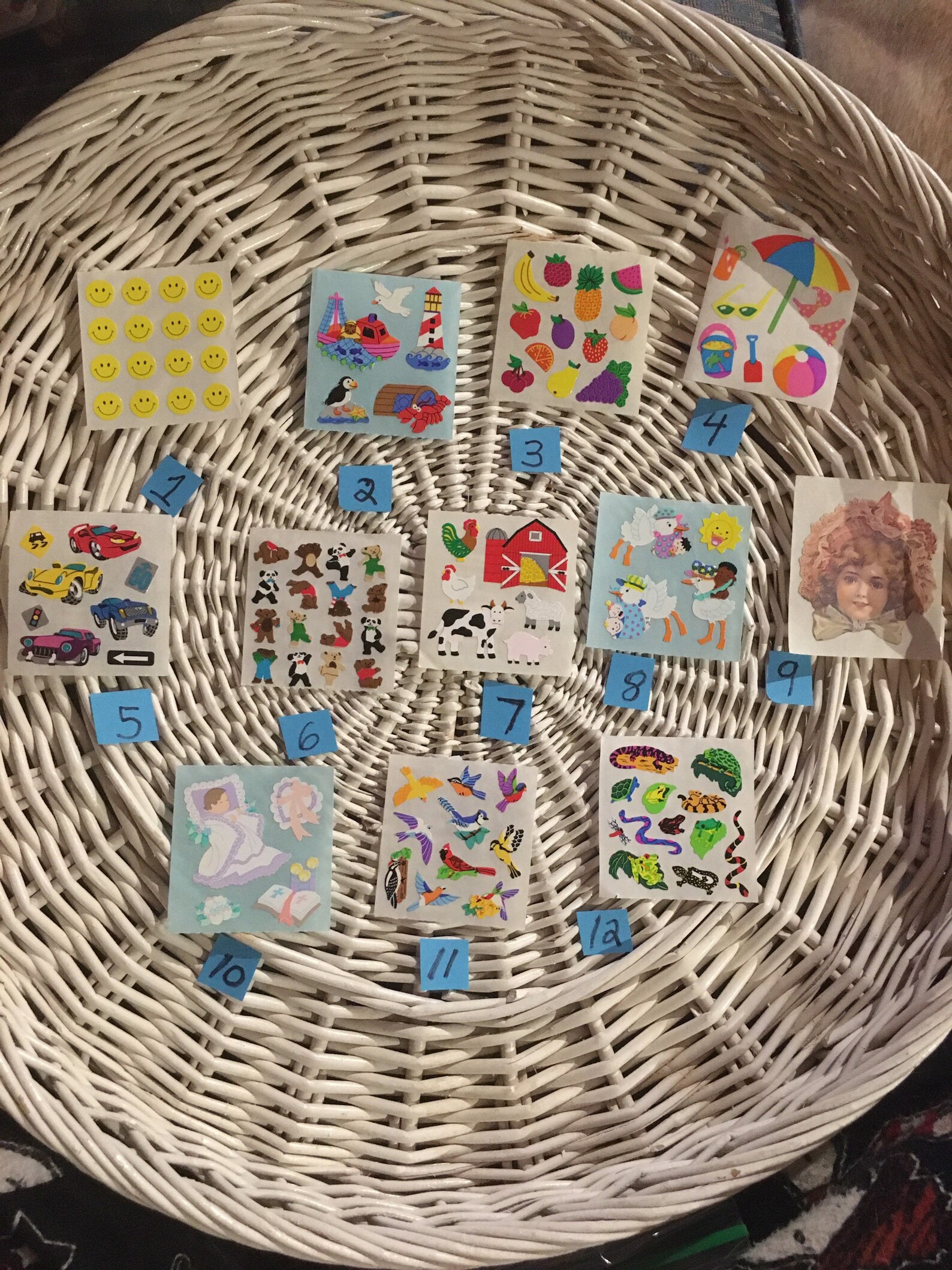 Sandylion Vintage Stickers 80s and 90s Cars Happy Face Birds Animals ...