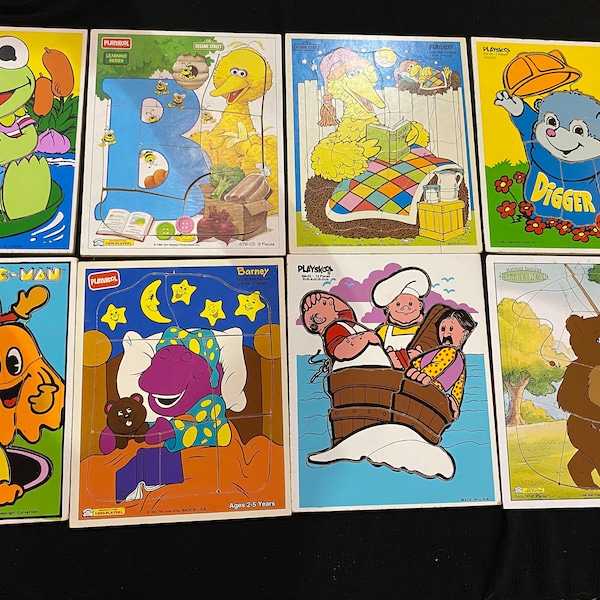 Puzzle From the 80s - Etsy