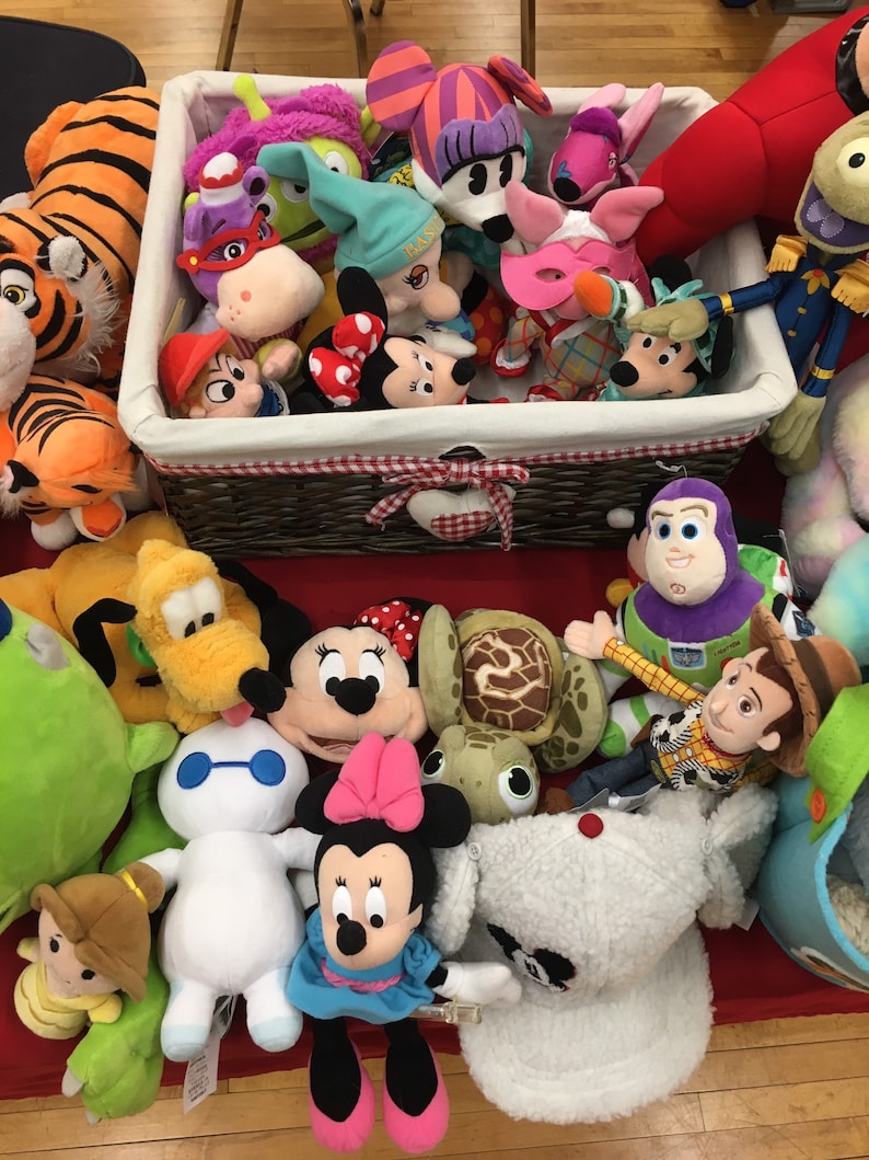 Disney Mystery Bundle Box: Vintage Plush Toys & Collectibles - Etsy