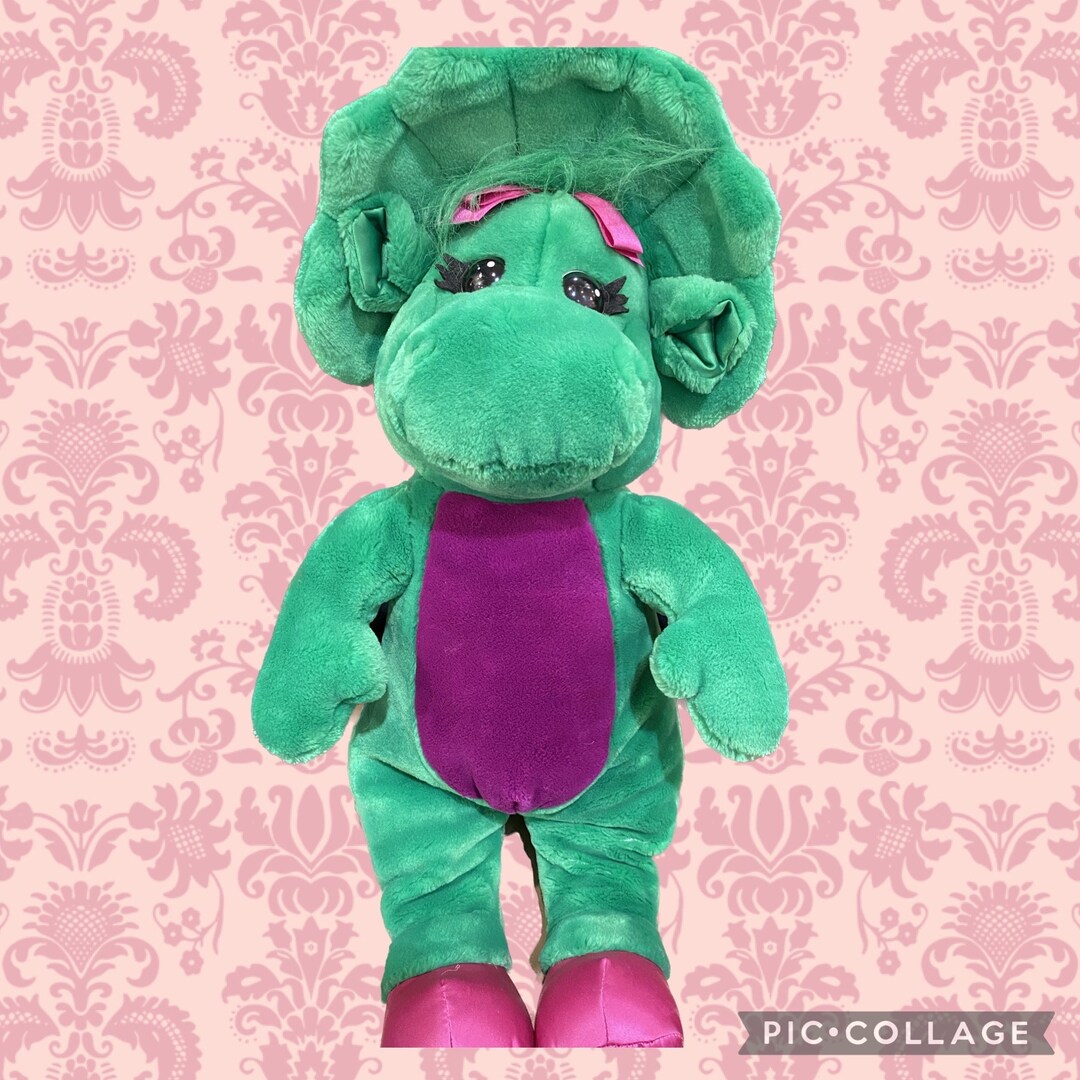 Babybop Barney 90s Plush 90s Kids 80s Kids Nostalgic Toy Beloved ...
